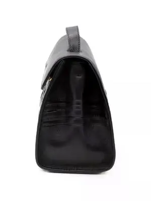 Moschino Tie Me Embossed Calf Leather Mini Tote Bag