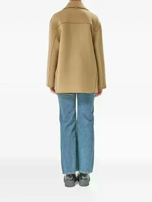 Moschino Toggle-fastening Notch-lapel Coat