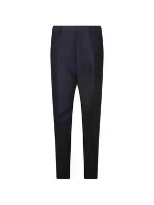 Sofie D'hoore Straight-leg Pressed-crease Trousers - Blue