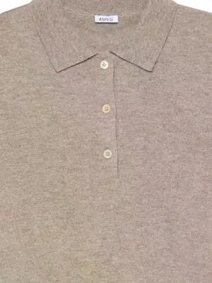 Aspesi Wool Polo Top