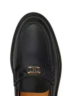 TOD'S T Timeless Leather Loafers