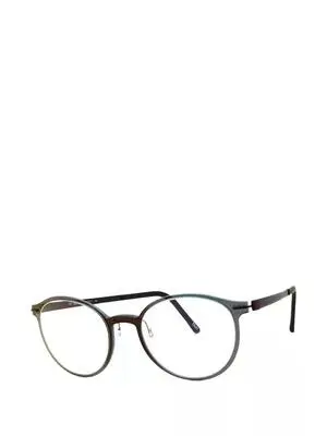 SILHOUETTE Infinity View Round-frame Glasses Black