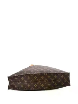 LOUIS VUITTON Vintage Sac Plat Bag Monogram Canvas Tote Bag