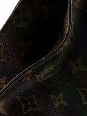 LOUIS VUITTON Vintage Sac Plat Bag Monogram Canvas Tote Bag