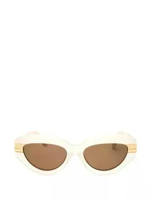 Palm Angels Miracle Cat-eye Sunglasses - Neutrals