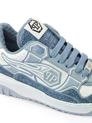 Philipp Plein Strass Hexagon Sneakers
