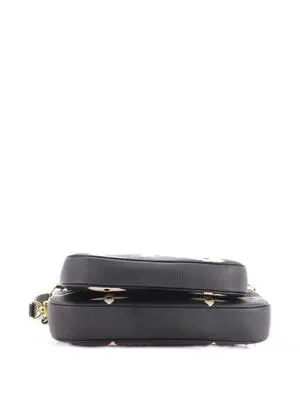 LOUIS VUITTON Multi Pochette Accessoires Bicolor Monogram Empreinte Giant Crossbody Bag - Black