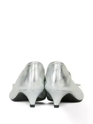 Ash Elodie Bis Bow-detail Heeled Pumps