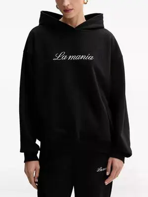 LA MANIA Rocky Logo-print Hoodie