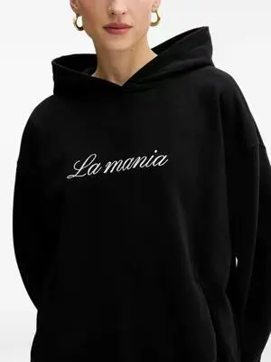 LA MANIA Rocky Logo-print Hoodie