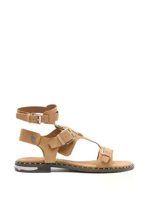 Ash Pia Buckle-strap Flat Sandals
