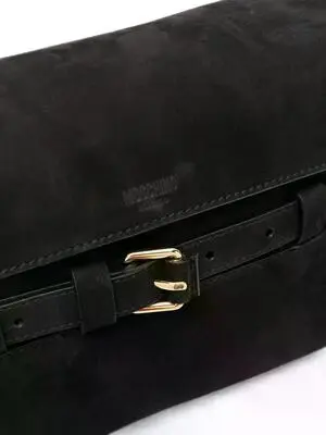 Moschino Tie Me Buckled Shoulder Bag