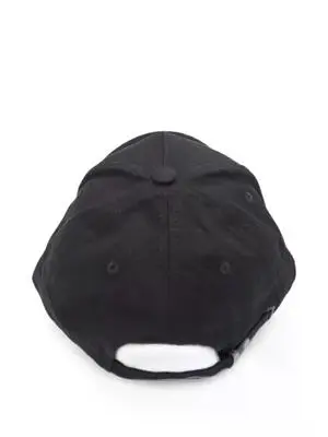 Just Cavalli Logo-embroidered Baseball Cap - Black