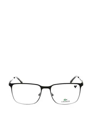 Lacoste Rectangle-frame Glasses - Silver