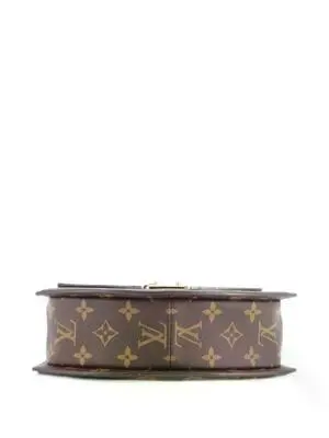 LOUIS VUITTON Tilsitt Top Handle Bag Reverse Monogram Canvas Crossbody Bag