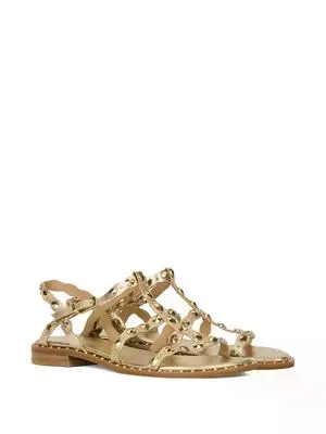 Ash Plus Studded Calf Leather Sandals
