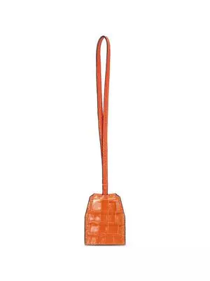 Paul Smith Croc-effect Keyring - Orange