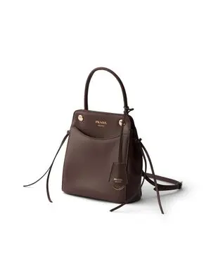 Prada Carry Leather Mini Handbag