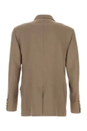 Valentino Garavani Cappuccino Wool Blazer - Brown