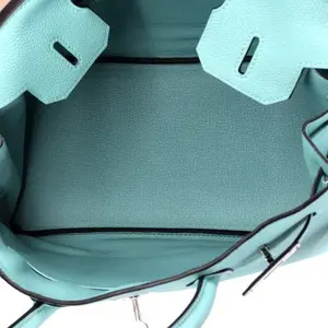 Hermès Birkin Handbag Togo With Palladium Hardware 30 - Blue