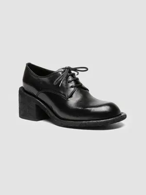 Officine Creative Wilds 001 Leather Derby Shoes - Black