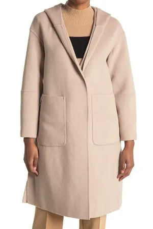 BELLE & BLOOM Walk This Way Wool Blend Oversized Coat