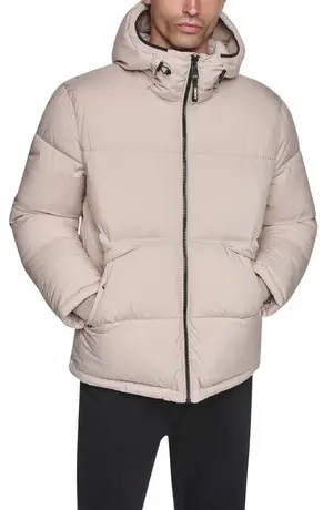 Dkny Hooded Outerwear For Men
