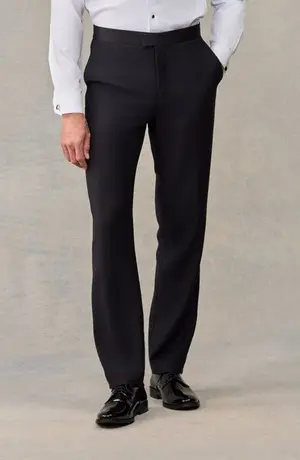 THE BLACK TUX Classic Tuxedo Pants - Black