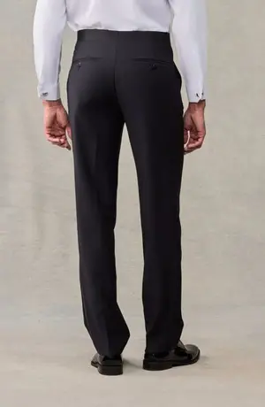 THE BLACK TUX Classic Tuxedo Pants - Black
