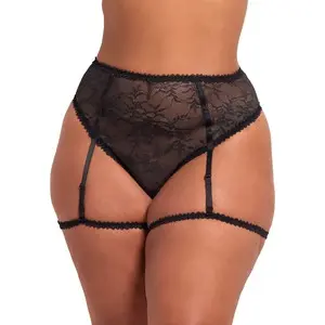 ADORE ME Evelyne High Waisted Panties - Black