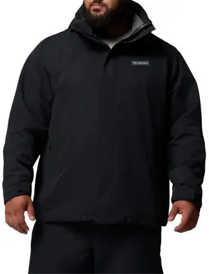 Columbia Big & Tall Bugaboo Interchange Fleece Jacket - Black