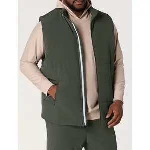 SOCIETY OF ONE BY DXL Big & Tall Lightweight Versatility Vest - Olive