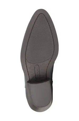 BARETRAPS Dainah Croc Embossed Faux Leather Western Bootie - Navy