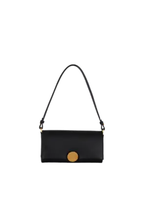 ESTHERA 12am Baguette Bag Black