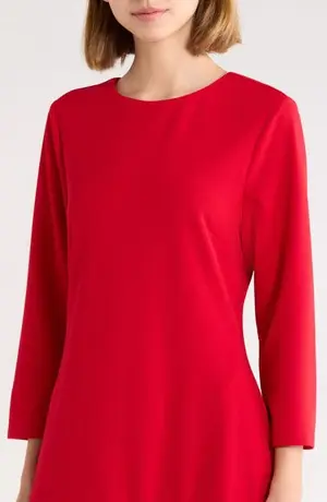 SUGARLIPS Venetia Fringe Hem Minidress - Red