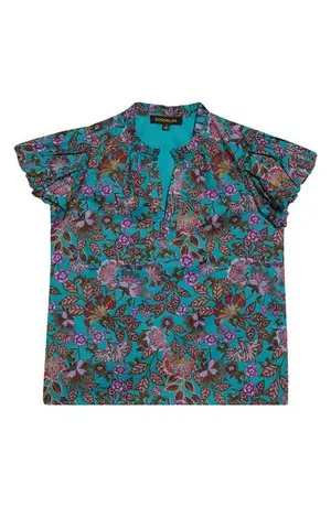 SUGARLIPS Keni Floral Print Top