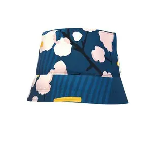 RAINKISS Bucket Hat Japanese Blossom - Blue