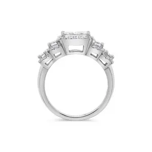 ANCONA FINE JEWELRY Princess Diamond Cluster Ring