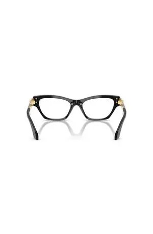 Versace 54mm Cat Eye Optical Glasses