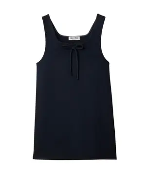 Miu Miu Waxed Double Wool Dress