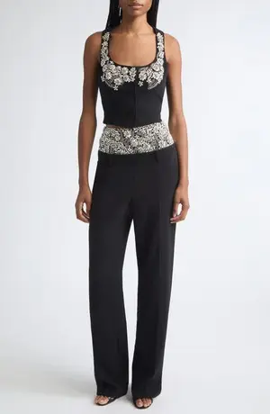Cinq À Sept Aliana Cropped Vest