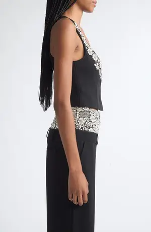 Cinq À Sept Aliana Cropped Vest