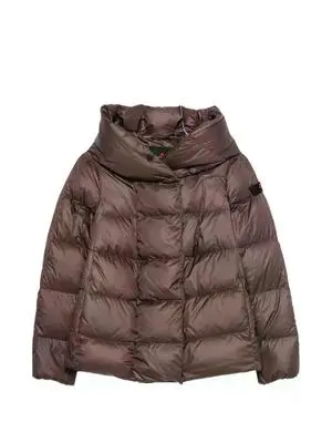 Peuterey Hooded Puffer Jacket - Brown