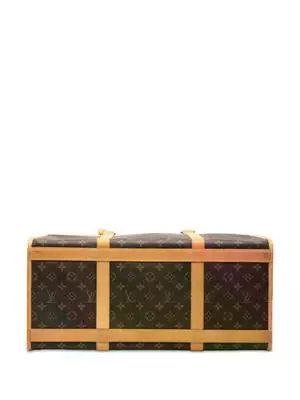 LOUIS VUITTON 2005 Monogram Sac Chien Pet Carrier 50 Travel Bag