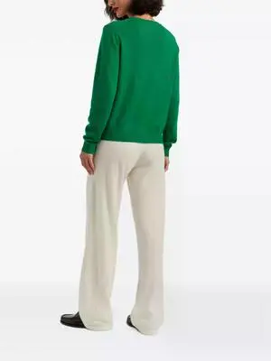 Chinti & Parker Santa Claus Intarsia-knit Sweater