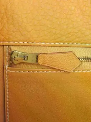 Hermès 2001 Fjord White Bus Gm Tote Bag - Brown