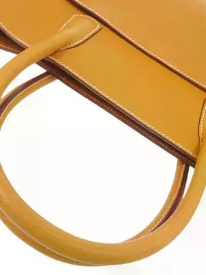 Hermès 2001 Fjord White Bus Gm Tote Bag