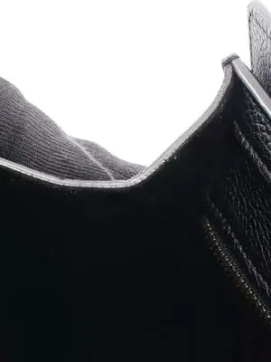Celine 2010-2020 Nano Leather Luggage Tote Satchel - Black