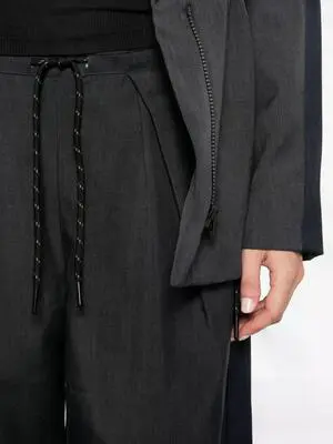 RETHINKIT STUDIOS The Sporty Drawstring-waist Straight-leg Trousers