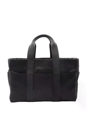 Hermès 1990-2000 Toile Acapulco Mm Tote Bag - Black